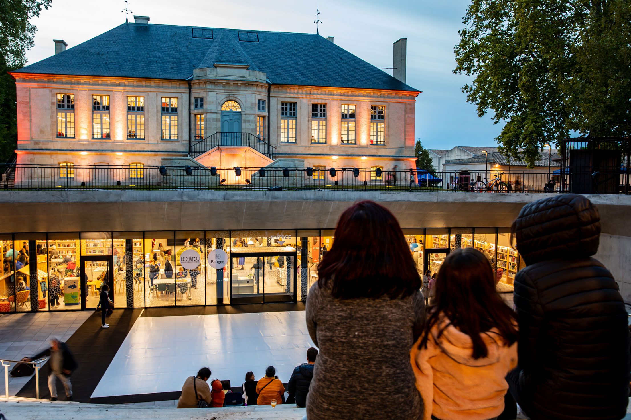 Ludo-médiathèque Le Château - Ville de Bruges